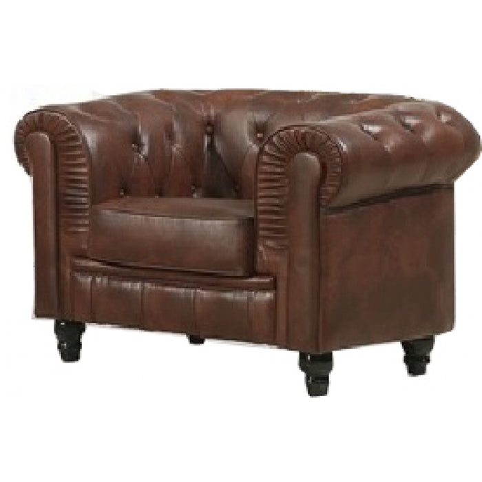 SOFA CHESTER 1 PLAZA PIEL de diseño | Estilo vintage industrial
